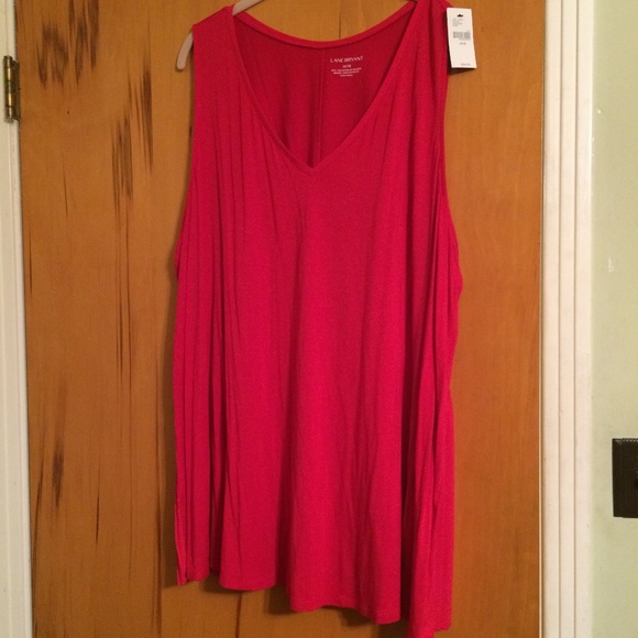 Lane Bryant | Tops | Lane Bryant Tank Wpleated Back Nwt 2628 | Poshmark